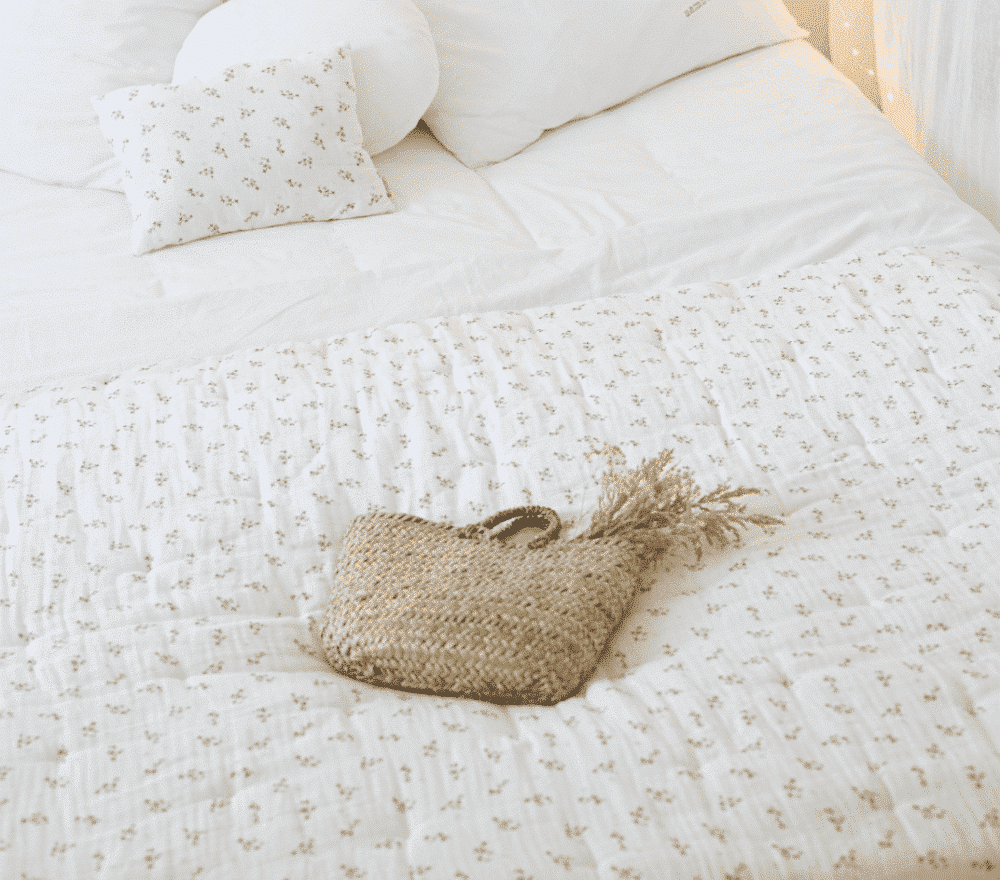 (8 Utilisations) de la Gaze de Coton Fleurie - Tissus et Nappes Westeel